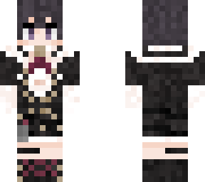 Pipkin Pippa Outfit 2 Black | Minecraft Skin