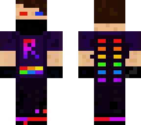 RGB Human boy | Minecraft Skin