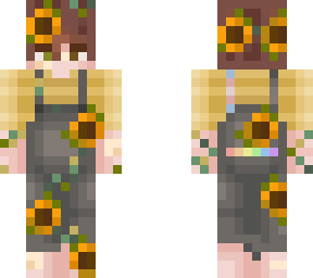 Seor girasol | Minecraft Skin