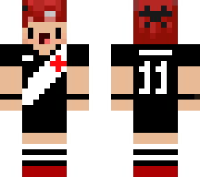 Vascano De Cabelo vermelho Skin | Minecraft Skin