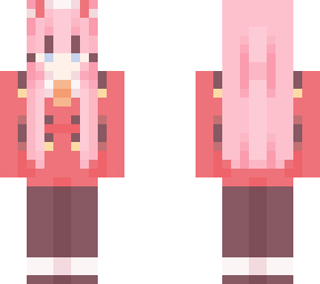 zero two | Minecraft Skins