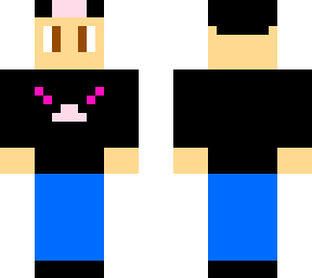 Axolotl man | Minecraft Skin