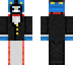 Business Thomas the Train with TRAIN LEGS | Minecraft Skin