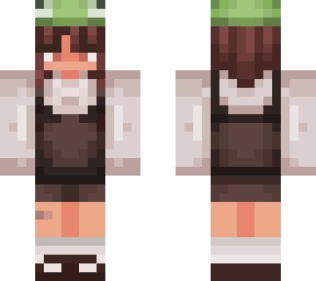 Cottage core/Frog Aesthetic | Minecraft Skin