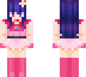 Hoshino ai | Minecraft Skin