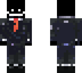 Null in a suit | Minecraft Skin