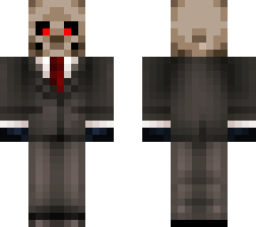 Skeleton in a Suit | Minecraft Skin