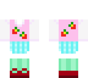 strawberry sweater base | Minecraft Skin