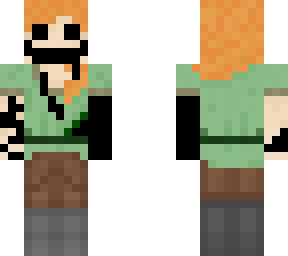 Distorted Alex | Minecraft Skin