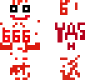 horror skin 666 | Minecraft Skin
