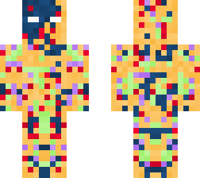 Paint splatters | Minecraft Skin