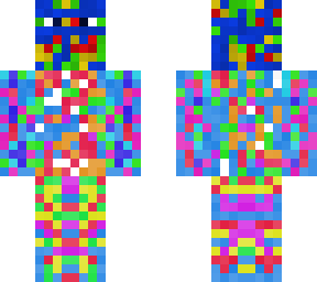 Paint splatters | Minecraft Skin