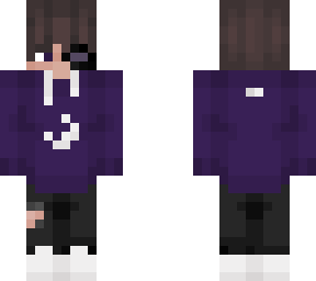 Purple boy with void eye | Minecraft Skin