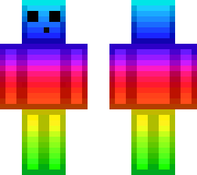 rainbow slime | Minecraft Skin