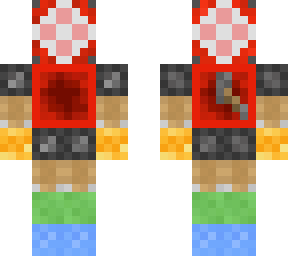 The Redstone Heart (Story Mode) | Minecraft Skin