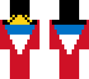 Antigua and Barbuda Flag | Minecraft Skin