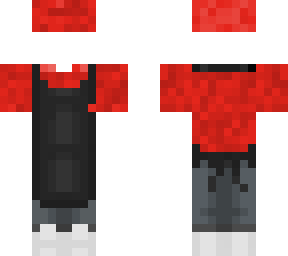 cashier red template | Minecraft Skins