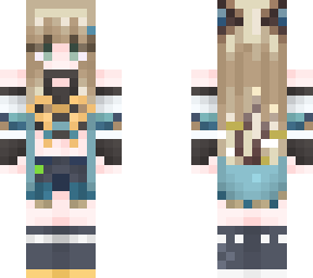 genshin impact - kirara | Minecraft Skin