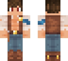Jacked cowboy | Minecraft Skin