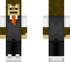 monkey in suit | Minecraft Skins