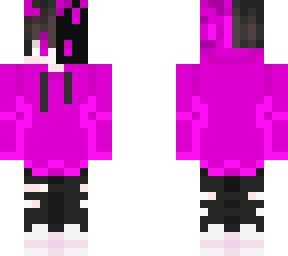 Purple eboy corrupted | Minecraft Skin