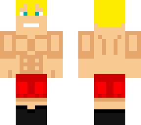 strong man (improved muscles) | Minecraft Skin