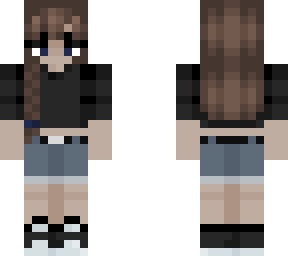 shadow girl | Minecraft Skins