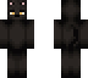 Black Cat Minecraft Skin