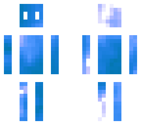 blue box | Minecraft Skins