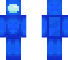 Blue Crewmate | Minecraft Skin