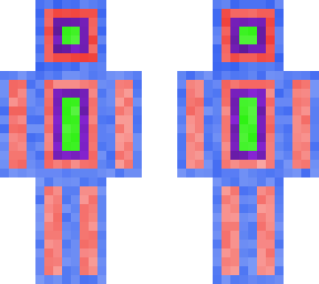 Colorful Minecraft Skin | Minecraft Skin