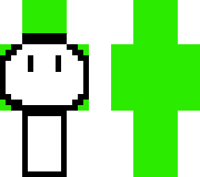 Dream but better and less lopsided | Minecraft Skin