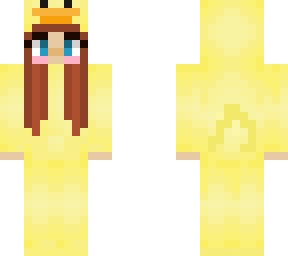 Girl in Duck Costume | Minecraft Skin