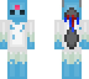 Looks to the Moon - Rain World (with Cloak) | Minecraft Skin