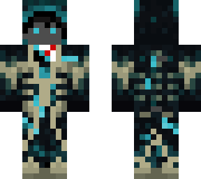 Skulk infested Haru | Minecraft Skin