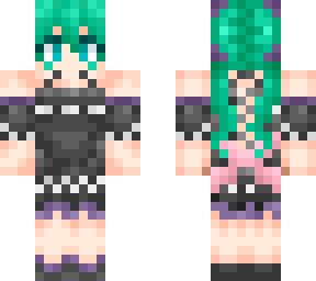 Acute-Hatsune Miku | Minecraft Skin