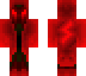 blood lightning god | Minecraft Skin
