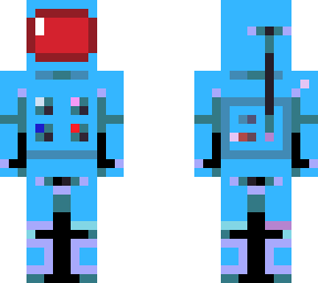 Blue Astronaut ? | Minecraft Skin