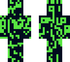 Corrupted code | Minecraft Skin
