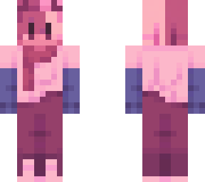 full disclosure, i am a monster ; oc | Minecraft Skin