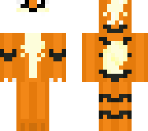 Growlithe Onesie | Minecraft Skin