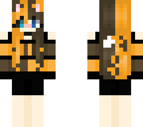 Maisie The Human Calico Cat :3 | Minecraft Skin