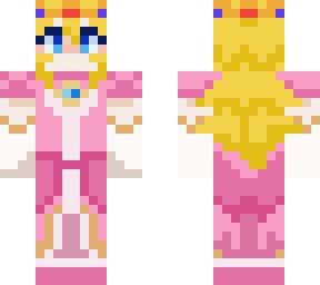 princesa peach mk | Minecraft Skins