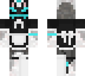 protogen maid | Minecraft Skins