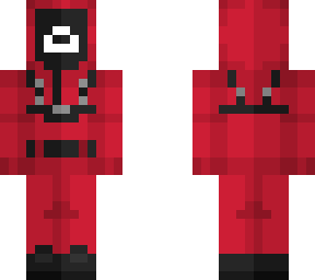 Squid game Guard edit (Triangle) | Minecraft Skin