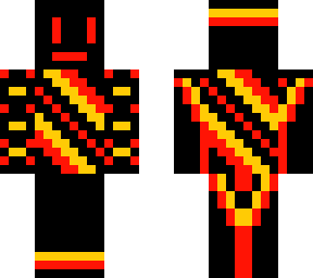 Uganda Flag themed skin | Minecraft Skin