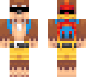 Banjo Kazooie (Chilling With Sunglasses) | Minecraft Skin