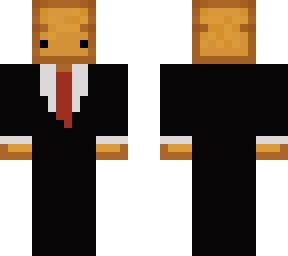 Bread In Suit | Minecraft Skin