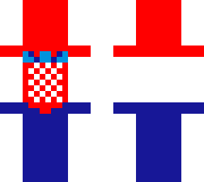 Croatia Flag | Minecraft Skin