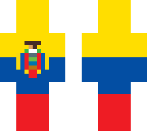 Ecuador Flag | Minecraft Skin